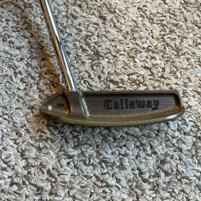 Used Callaway Mf-1 Brass Golf Putter 35.5" | SidelineSwap