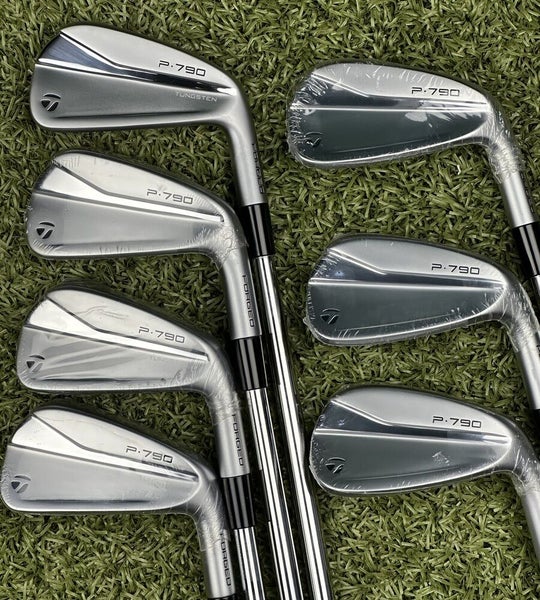 TaylorMade P790 Forged 2021 Iron Set 4-PW Dynamic Gold 105 Stiff Flex ...