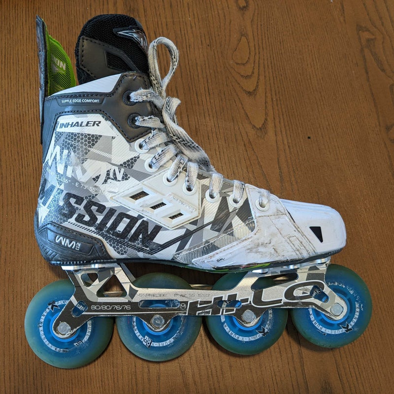 Used Rare Mission Size 8.5D Inhaler AC2 Inline Skates | SidelineSwap