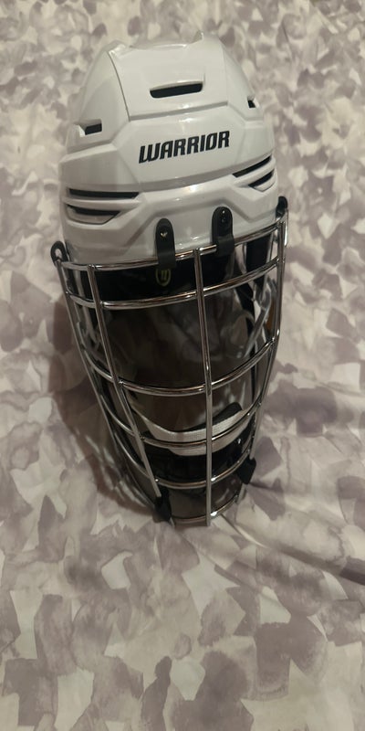 NEW Warrior Alpha Pro White Helmet | SidelineSwap
