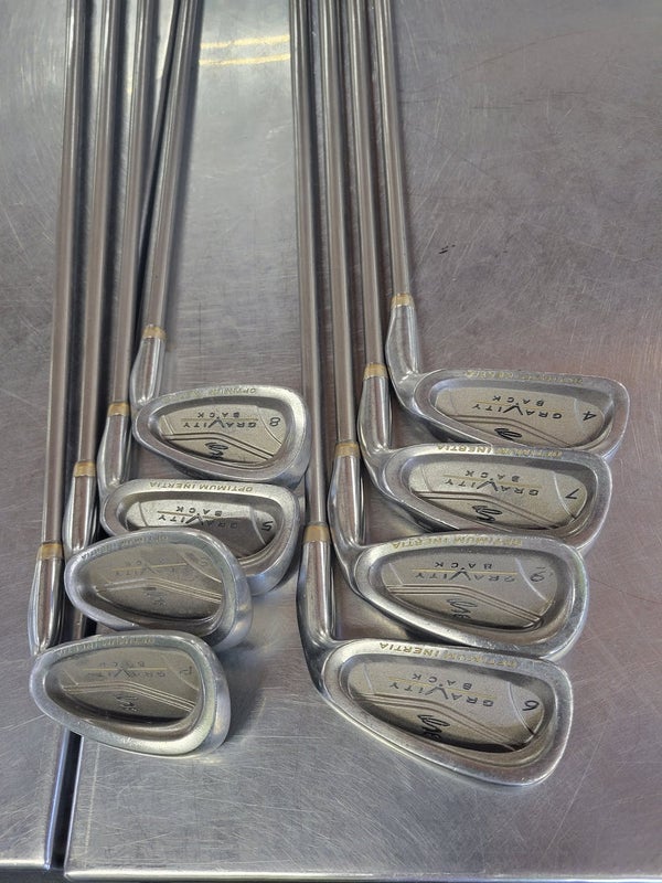 Used Cobra Lady Cobra Oversize 6i-sw Ladies Flex Graphite Shaft Iron ...