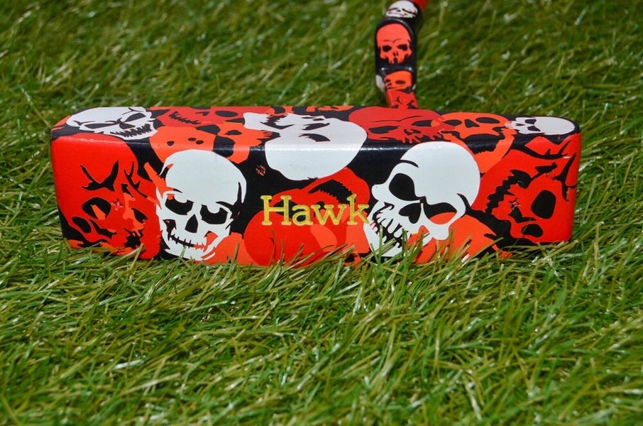 CUSTOM Cerakote HAWK Putter RH 35.5" Steel Super Stroke Grip ...