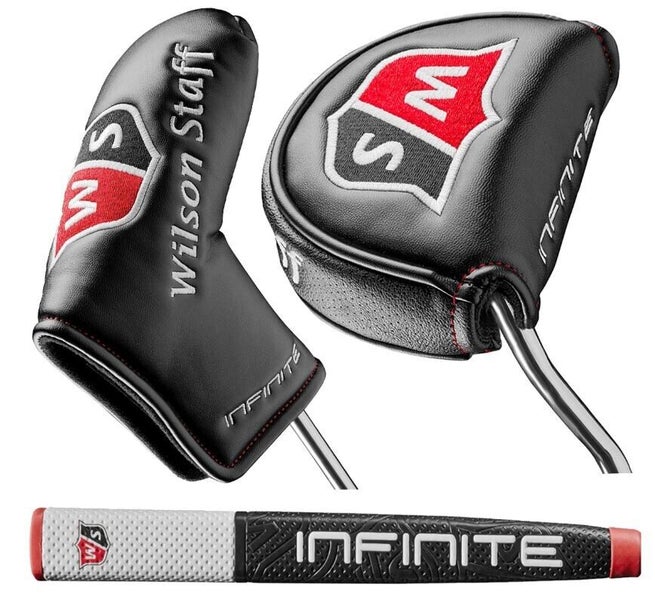 Wilson Staff Infinite Bucktown Mallet Fang Style Putter 35" w/ Cover ...