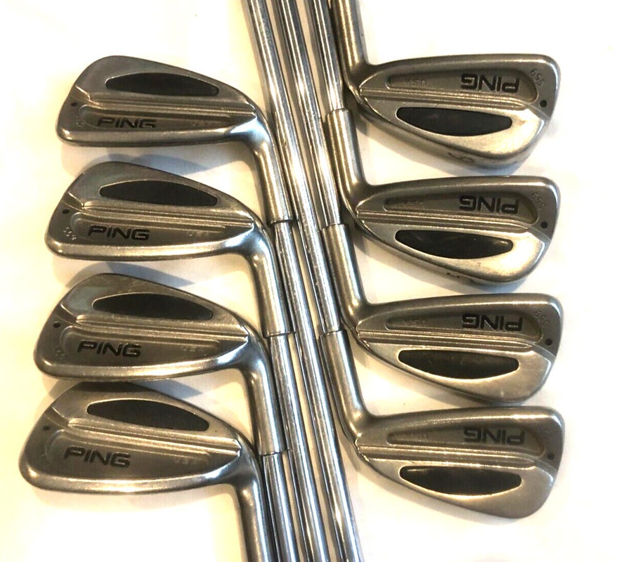 READ Ping S59 Blue Dot Iron Set 3-PW Regular Flex Dynamic Gold S300 Steel RH | SidelineSwap