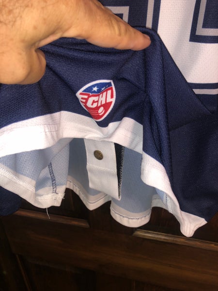GAME WORN ALLEN AMERICANS WARM UP JERSEY #28 SIZE 56 D-JAY JEROME ...