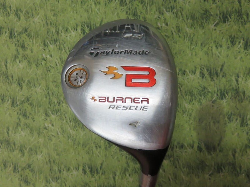 TaylorMade BURNER RESCUE 22* 4 Hybrid REAX 60 STIFF | SidelineSwap ...