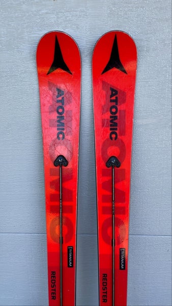 Atomic Redster G9 - 173 cm Skis w/ Atomic X-16 bindings - used ...