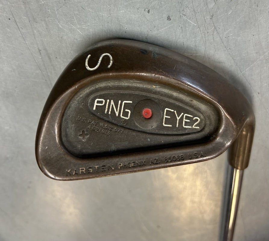 Ping Eye 2 Beryllium Copper Sand Wedge SW 56* Black Dot Wedge RH Midsize Grip | SidelineSwap