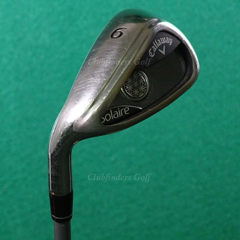 LH Lady Callaway Solaire 2018 Single 8 Iron Factory Graphite Ladies ...