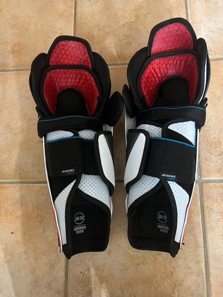 15” CCM Jetspeed FT6 Hockey Shin Pads | SidelineSwap | Buy and Sell on ...