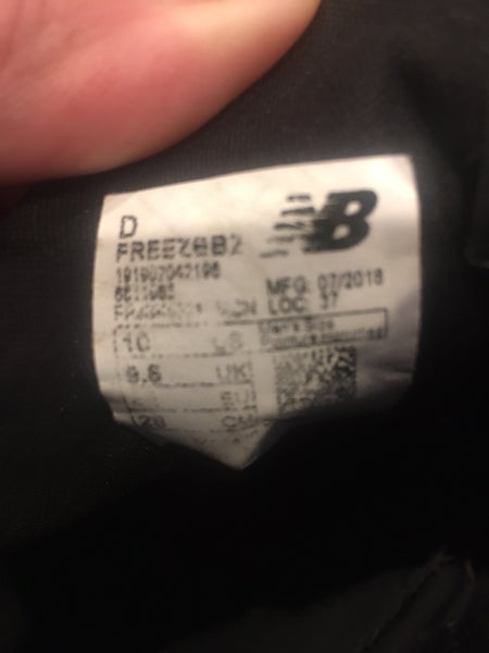 New balance freeze V2 box Lacrosse shoes | SidelineSwap | Buy and Sell ...