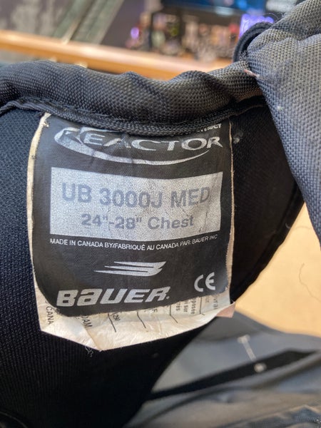 Used Medium Bauer Reactor 3R Goalie Chest Protector | SidelineSwap ...