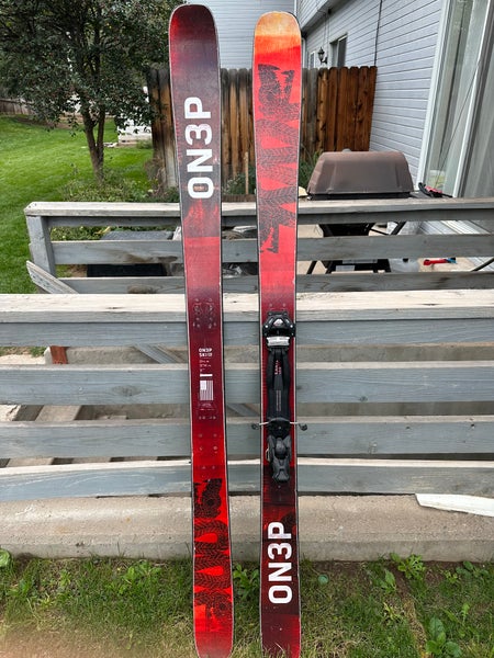 Used Men's ON3P 186 cm Powder Kartel Skis Without Bindings | SidelineSwap