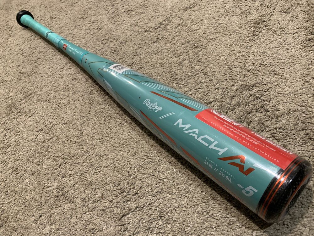 New 2024 Rawlings Mach AI 2 5/8" (-10) USA Baseball Bat: RUS4MC10 FREE ...