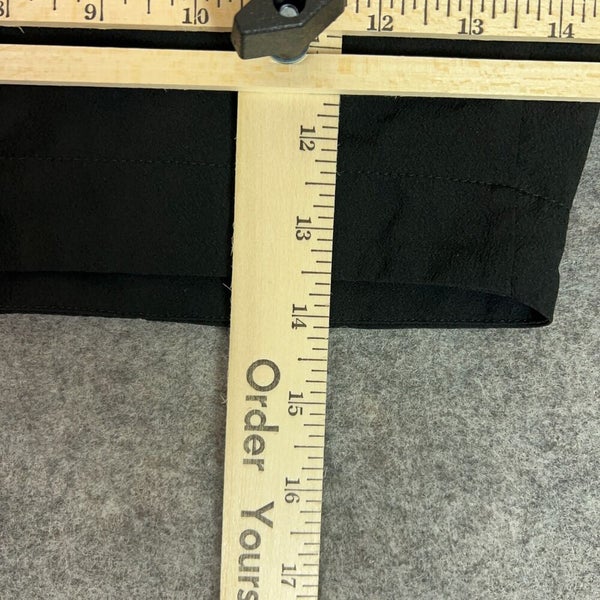 Asos Womens Top 6 Black Crop Top Sleeveless Button Back Going Out Tube ...