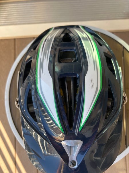 MLL Bayhawks Mark Glicini Game Used Cascade R Helmet - Autographed ...