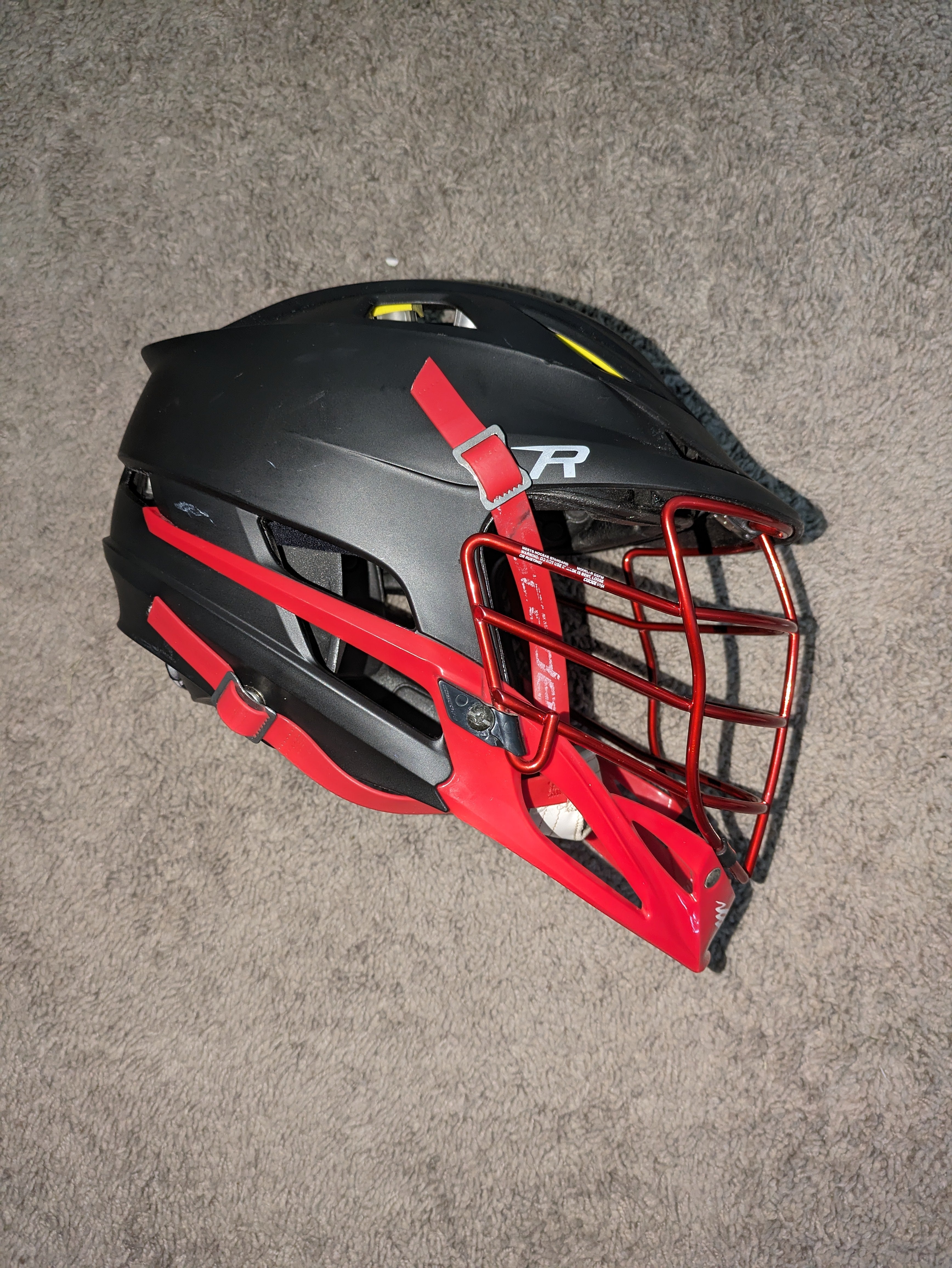 Cascade R Matte Black And Red