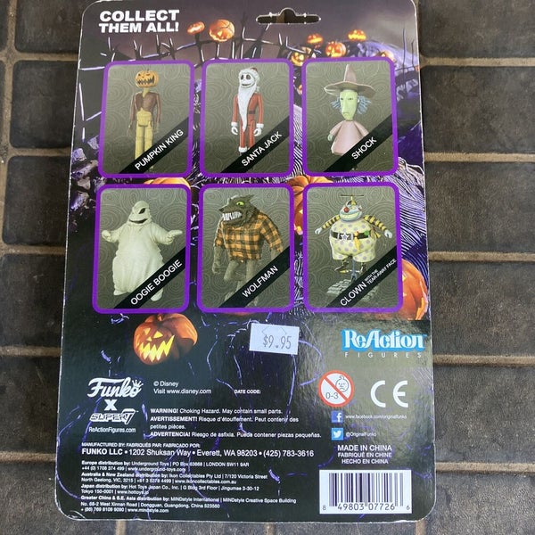 Oogie Boogie ReAction Figure Funko Super7 Nightmare Before Christmas ...
