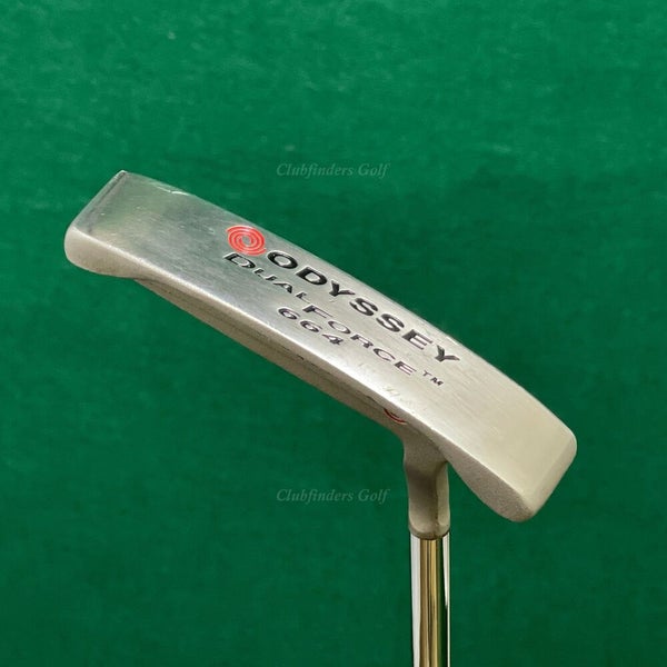 Odyssey Dual Force 664 35" Flow-Neck Blade Putter Golf Club ...