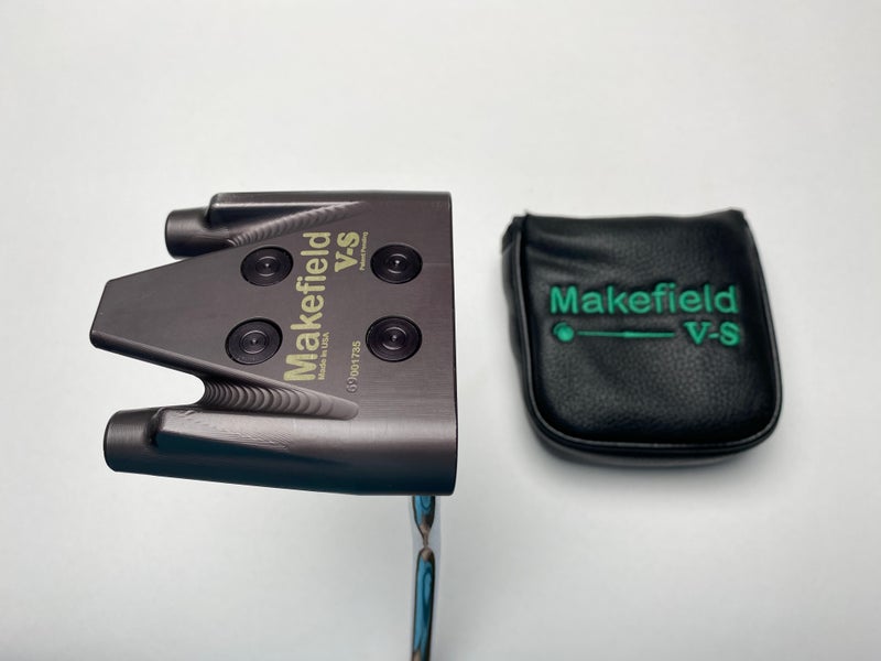Makefield V-S Putter 34" SuperStroke Flatso 2.0 Mens RH HC | SidelineSwap
