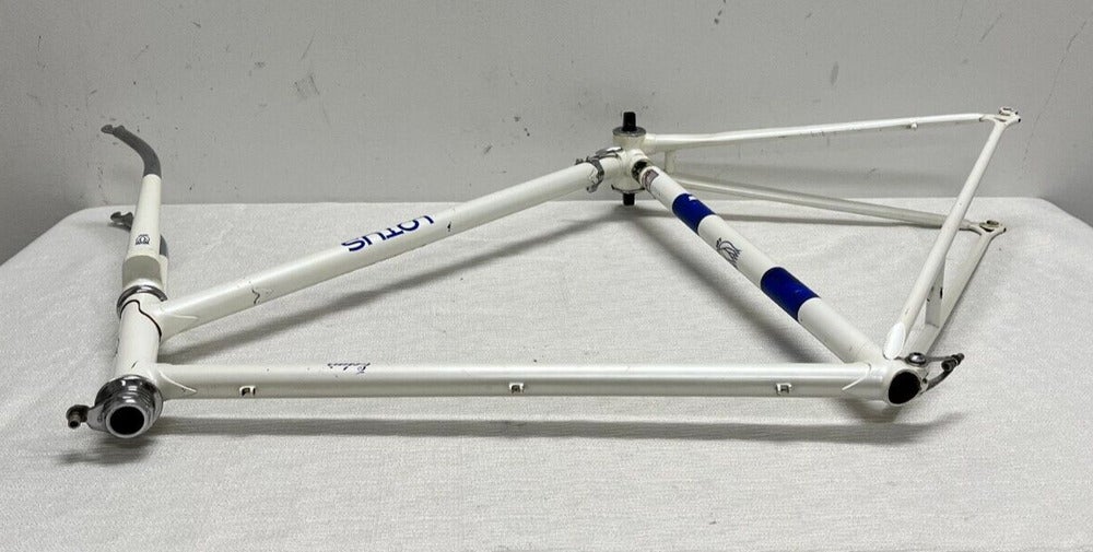 Vintage 1983 Lotus Eclair 57cm C-C Lugged CrMo Touring Frame/Fork +BB ...