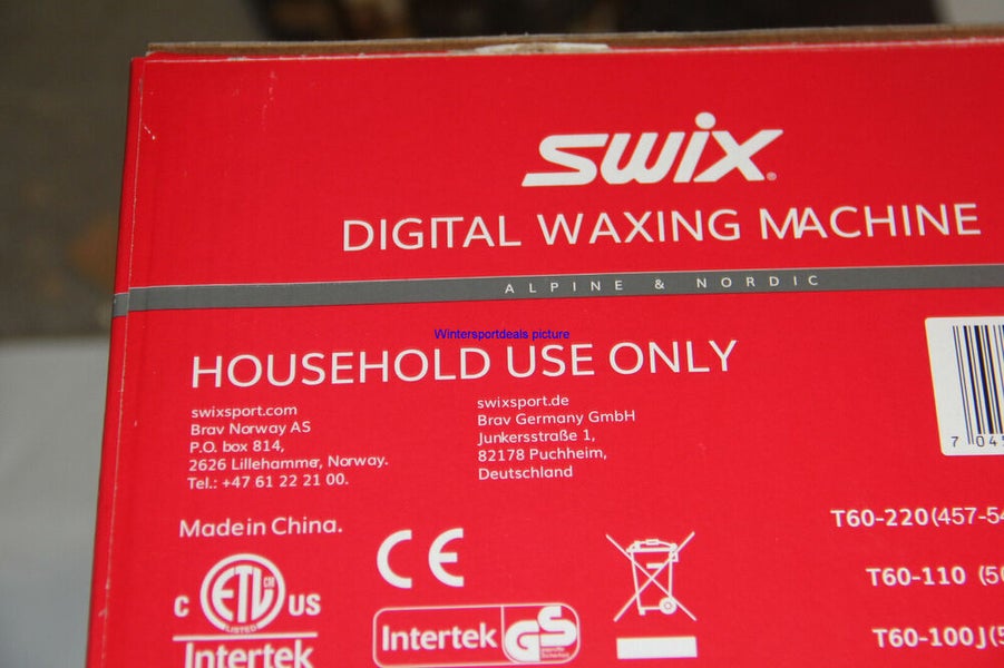 New Swix Waxing T60 Swix Waxing Machine T60-110 Wax Machine SWIX | SidelineSwap | Buy and Sell ...