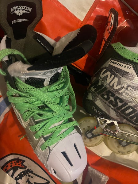 Mission Inhaler WM01 Roller Hockey Inline Skates 9.5 D | SidelineSwap ...