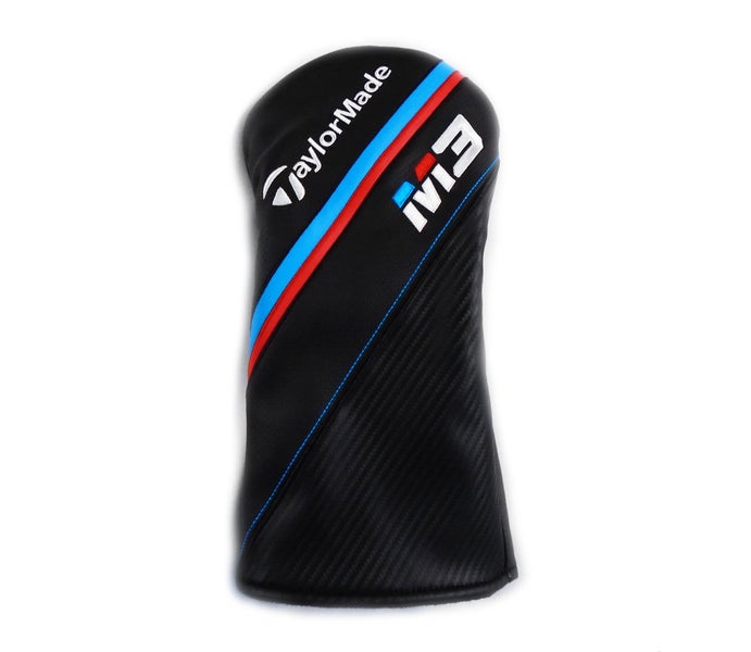 NEW 2018 TaylorMade M3 Black/Red/Blue Driver Headcover | SidelineSwap ...
