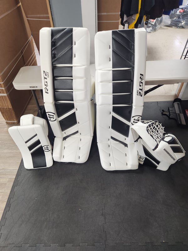 Used 35" Regular Warrior Ritual G4 Pro Goalie Full Set | SidelineSwap