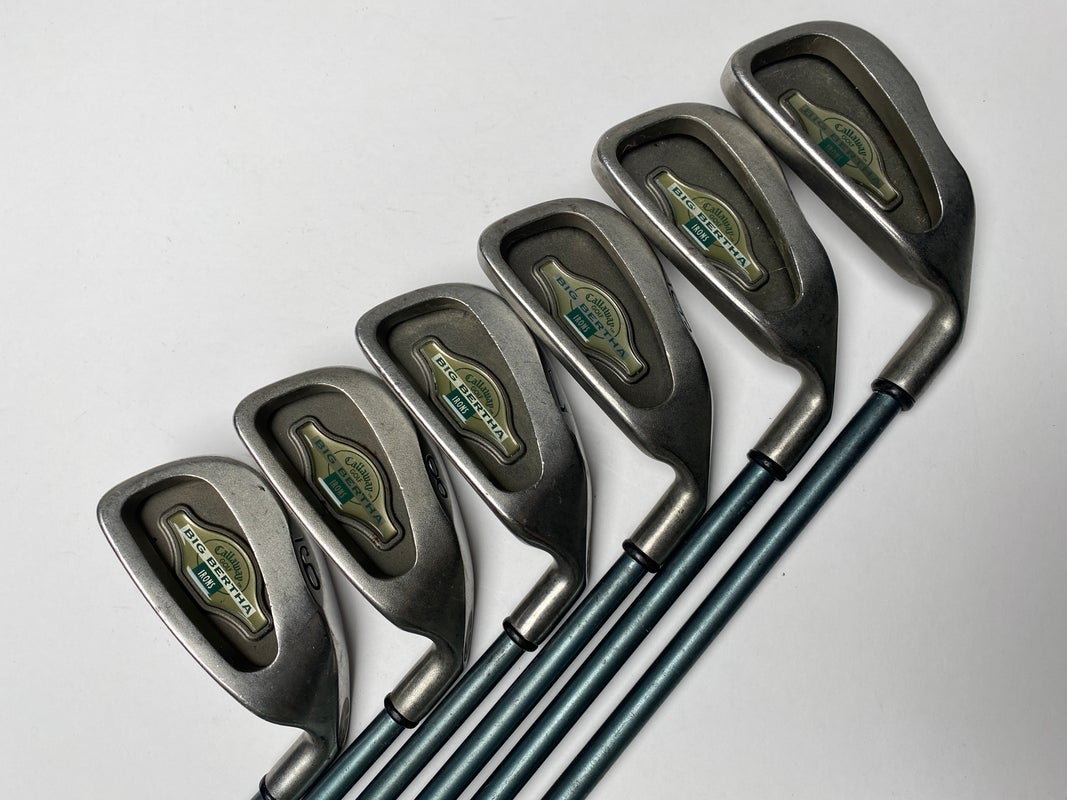 Callaway 2004 Big Bertha Iron Set 5-PW Big Bertha Gems 65i Ladies ...