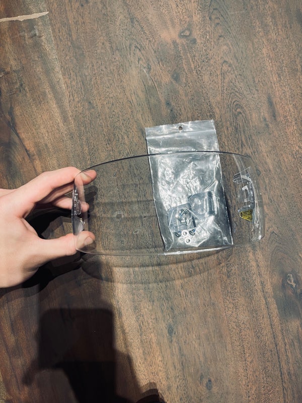 BAUER PRO-CLIP VISOR -WAVE CLEAR | SidelineSwap