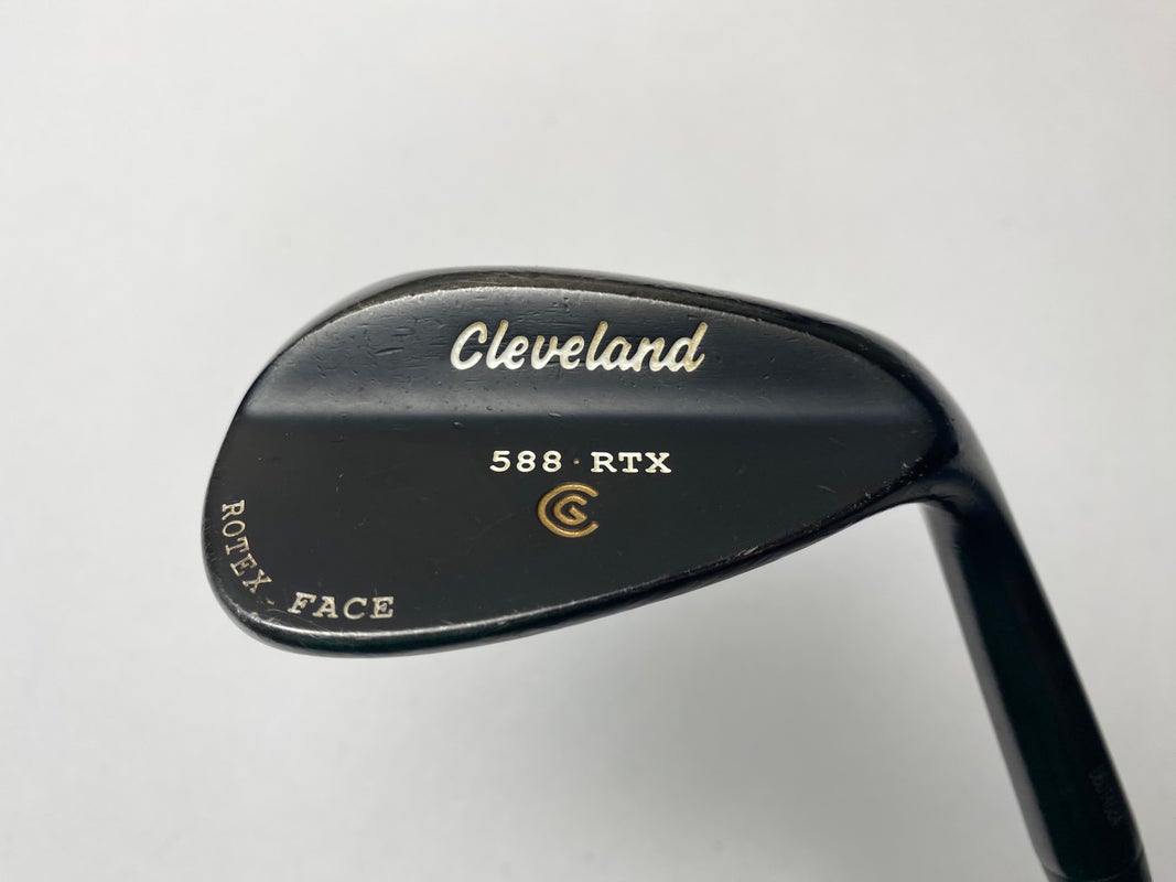 Used Men's Cleveland 588 RTX Black Pearl Right Wedge 58 | SidelineSwap