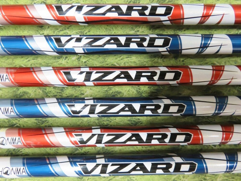 Honma VIZARD FITTING CART / DEMO Driver Shafts .... Lot of 6 Shafts ...