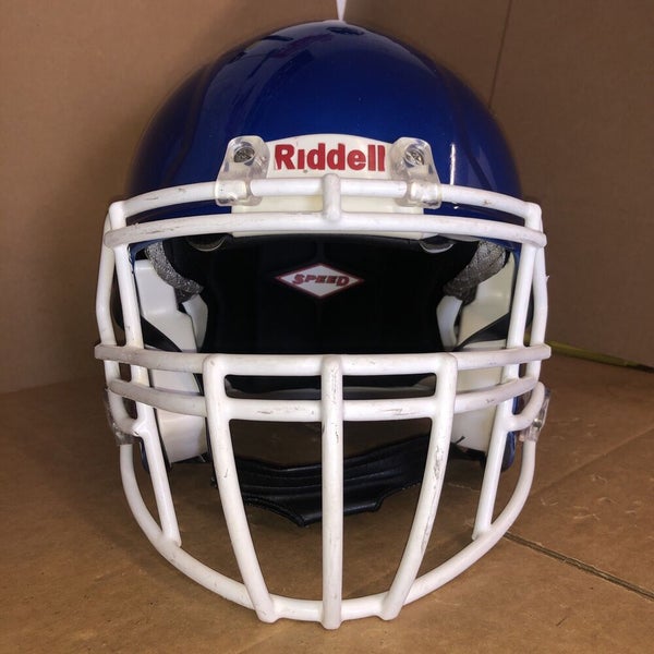USED RIDDELL SPEED ADULT HELMET - XL - ROYAL BLUE METALLIC ...