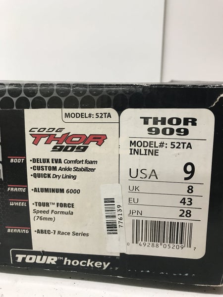 Used Tour Thor 909 Senior 9 Inline Skates - Rec And Fitness ...