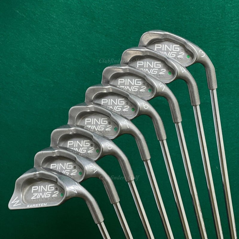 Ping S58 Blue Dot 3-PW Iron Set Karsten Ping DGX Steel Stiff | SidelineSwap