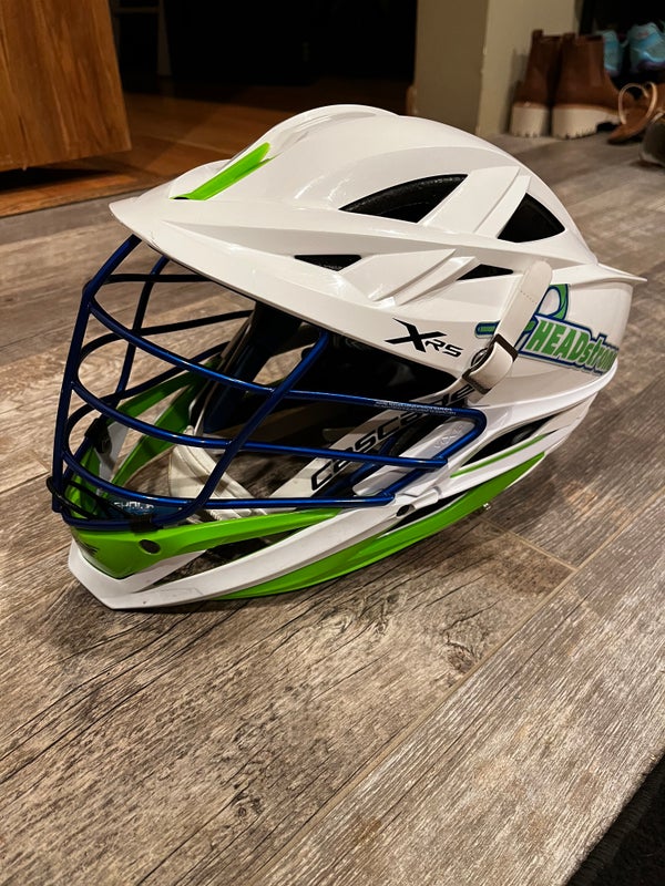 Matte Gray w/ Red Chrome Mask Cascade XRS Helmet | SidelineSwap