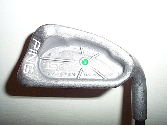 Ping ISI S 5 Iron Green Dot (Steel JZ Cushin Stiff) Soft Stepped 5i Golf Club | SidelineSwap ...