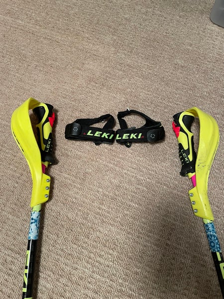 Leki World Cup Lite SL Ski Poles (Pink) w/ Guards | SidelineSwap | Buy ...