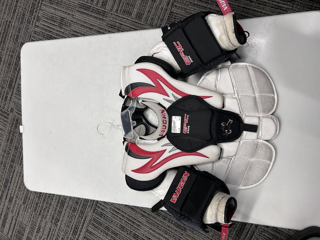 Used Vaughn Vision 3700 Md Ice Hockey Goalie Body Armour | SidelineSwap