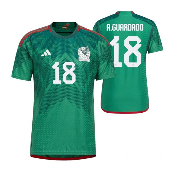 Mexico National Team Andres Guardado 2022 Home Jersey | SidelineSwap ...