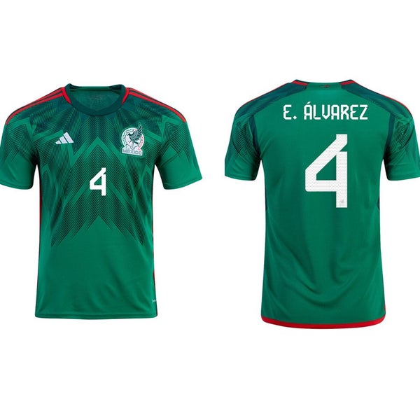 Mexico National Team Edson Alvarez 2022 Home Jersey | SidelineSwap ...