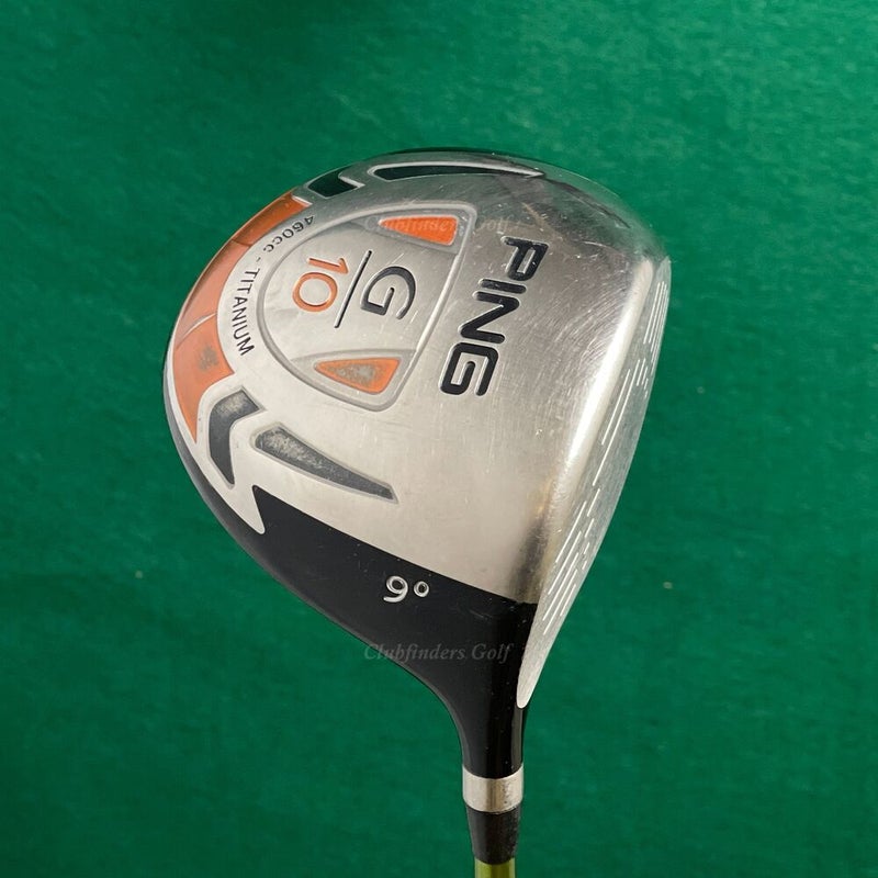 Ping G10 460cc Titanium 9° Driver Factory TFC 129 D Graphite Stiff ...