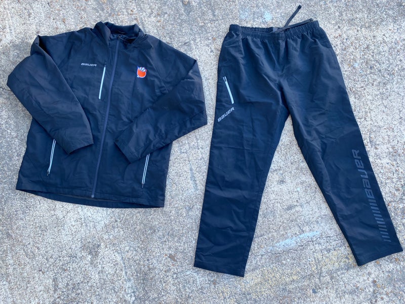 Bauer Bakersfield Condors Rink Track Suit Black Jacket and Pants 8437 ...