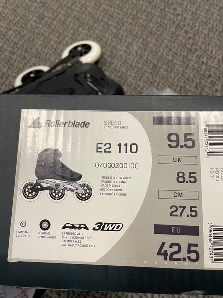 Rollerblade E2 110 size 9.5 inline skates | SidelineSwap | Buy and Sell ...