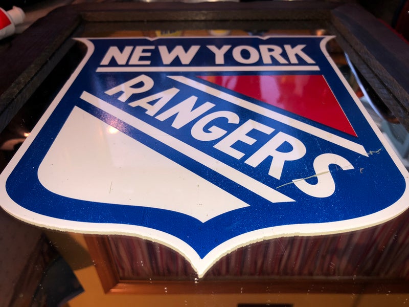 VINTAGE NEW YORK RANGER MIRROR 18 1/2 x 14 1/2 | SidelineSwap | Buy and ...