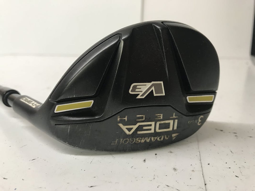 Used Adams Golf Idea 3 Hybrid Regular Flex Graphite Shaft Hybrid Clubs ...