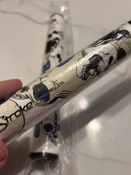 NEW 2 Pack Super Stroke Limited Edition Skull 3.0 Slim WHITE Golf ...