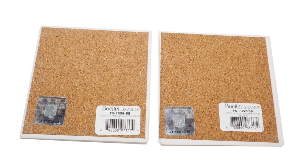 2 PC Lot - Pittsburgh Steelers Since 1933 - NFL Football Ceramic ...