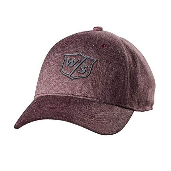 Wilson Staff 2018 One Touch Cap (Brick Red, Adjustable) Golf Hat NEW ...